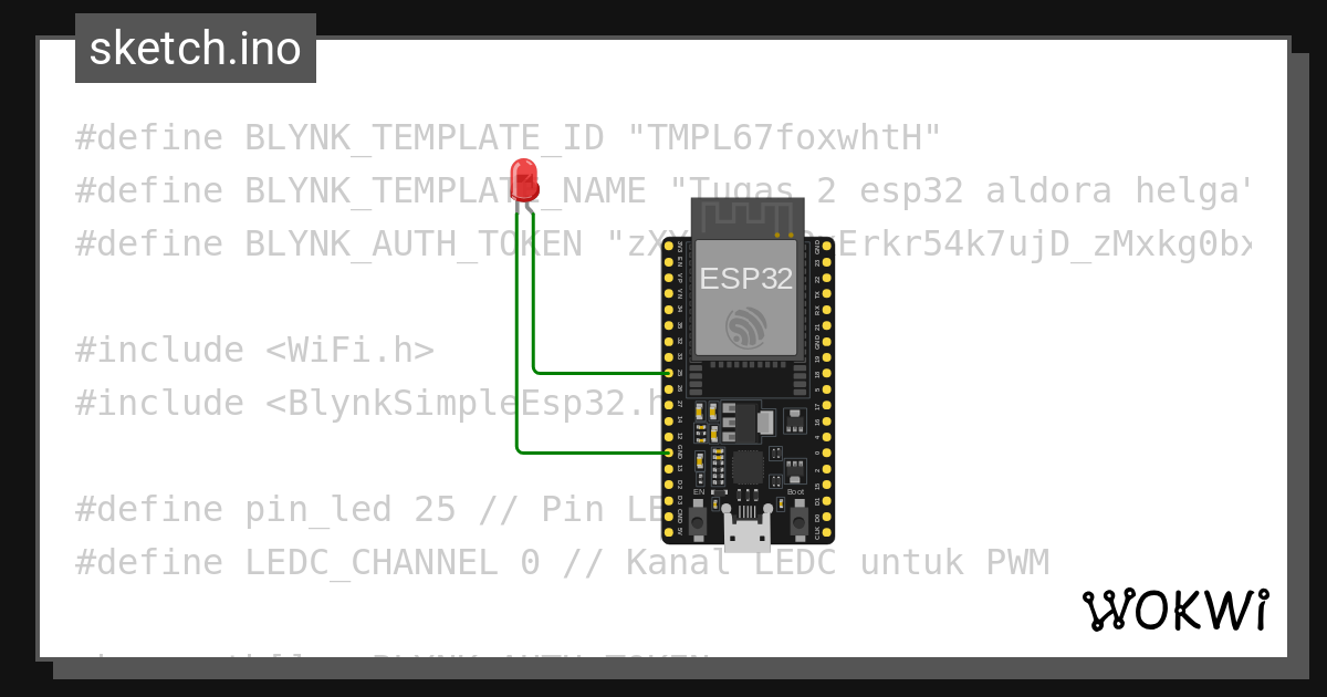 Tugas 2 Esp32 Aldora Helga Zivatha 221440033 Wokwi Esp32 Stm32 Arduino Simulator 2127