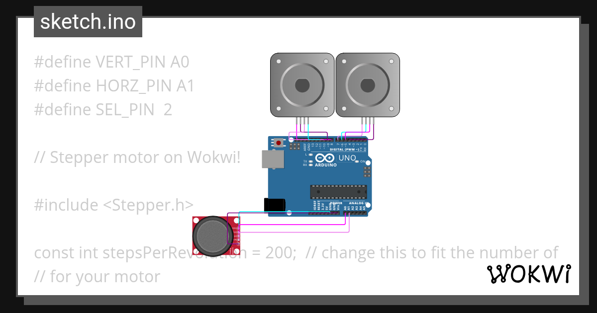 motor - Wokwi ESP32, STM32, Arduino Simulator