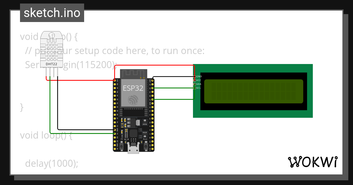 Sensor De Temperatura Wokwi Esp32 Stm32 Arduino Simulator