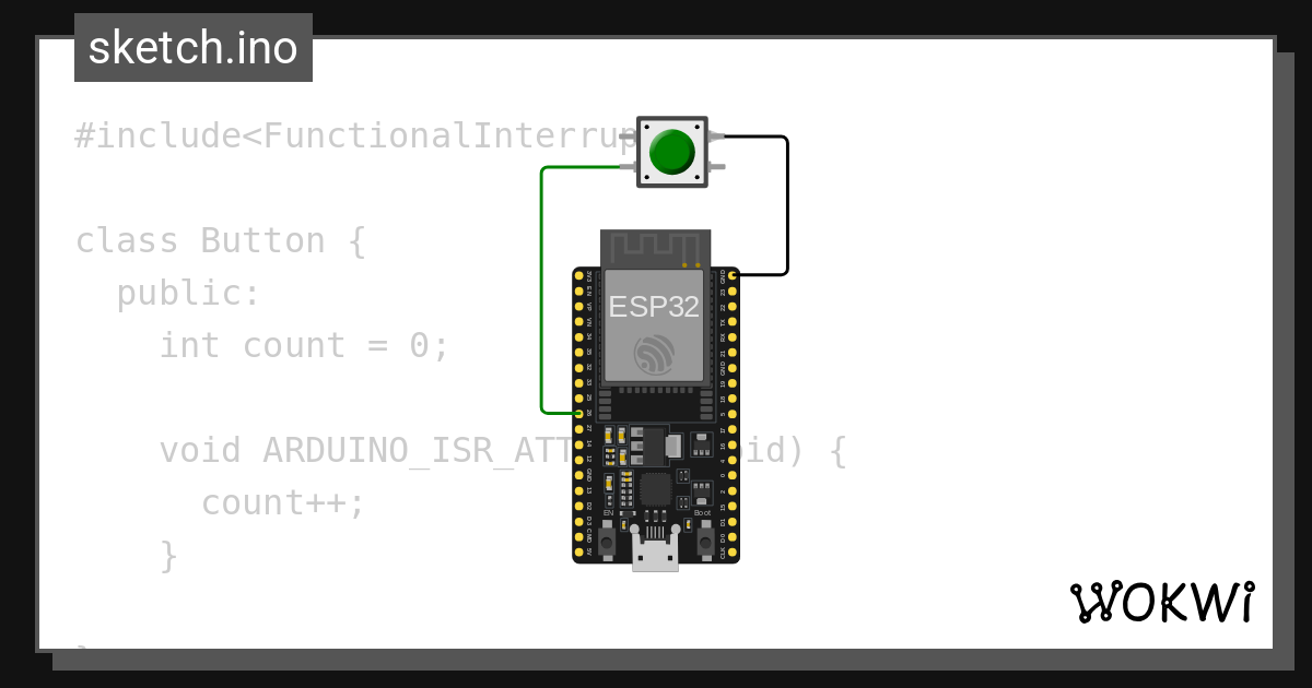 Memberfuncisr Wokwi Esp32 Stm32 Arduino Simulator