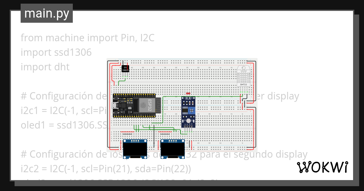 Lab Percepcion - Wokwi ESP32, STM32, Arduino Simulator