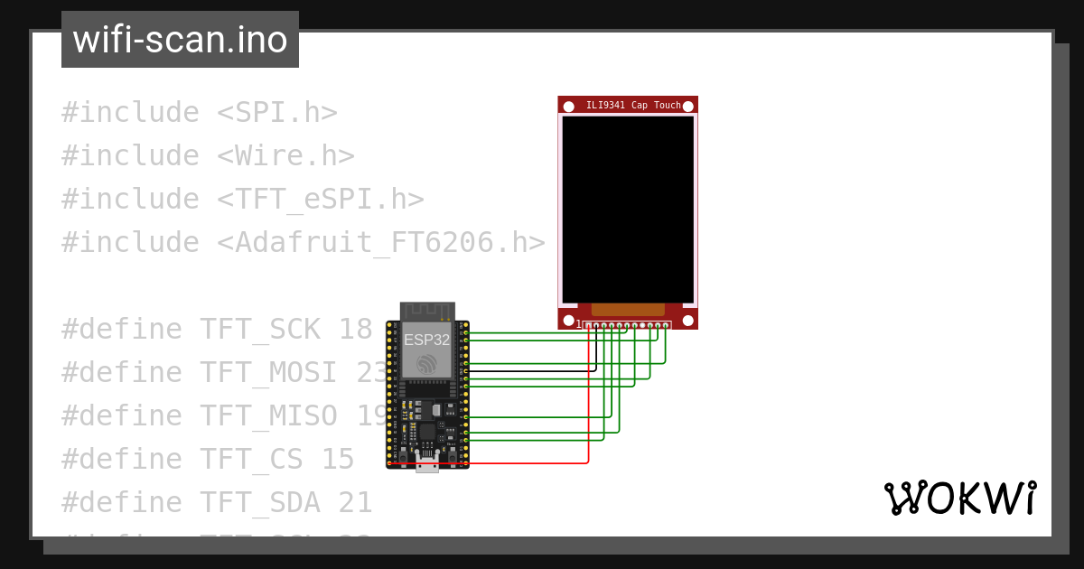 Touchscreen Wokwi Esp32 Stm32 Arduino Simulator