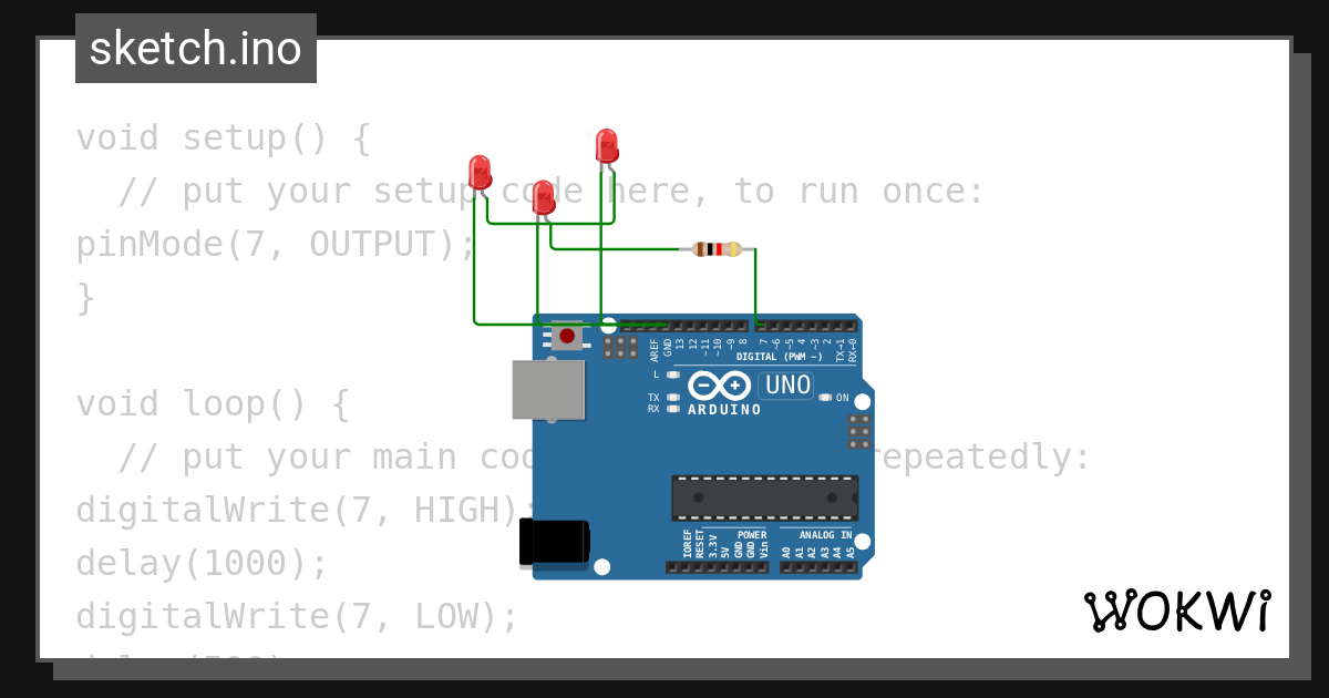 Lampu Bersamaan Nayra 8a Wokwi Esp32 Stm32 Arduino Simulator 