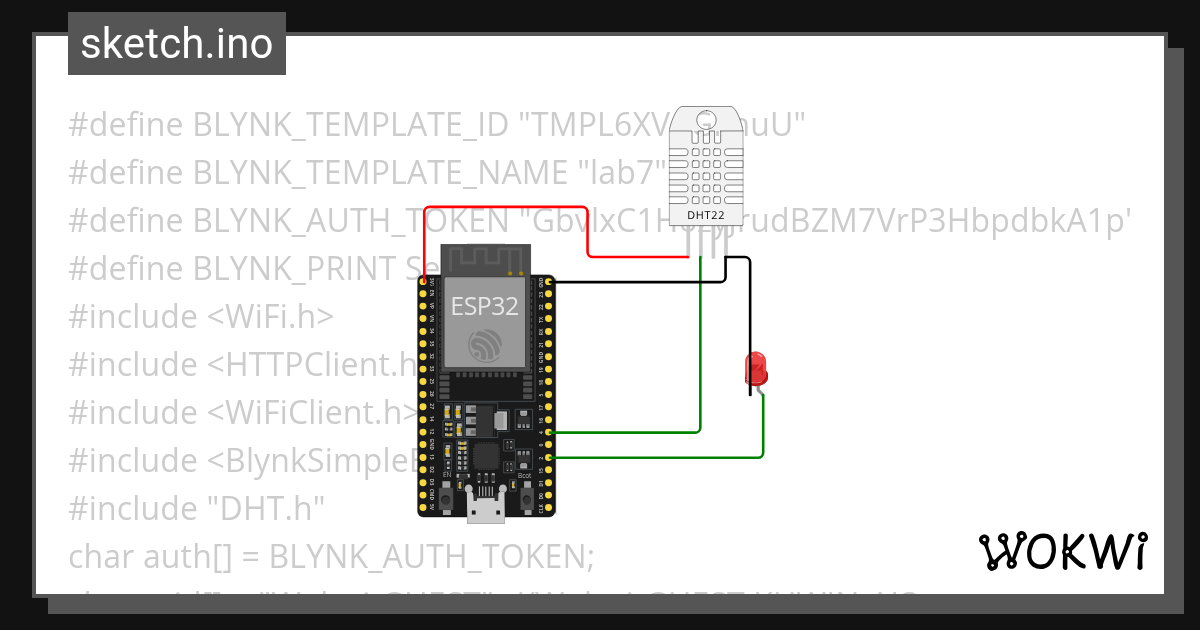 lab7 - Wokwi ESP32, STM32, Arduino Simulator