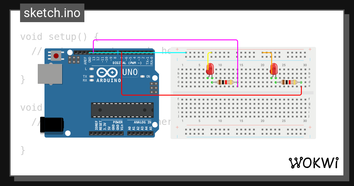 2leds Wokwi Esp32 Stm32 Arduino Simulator 6089