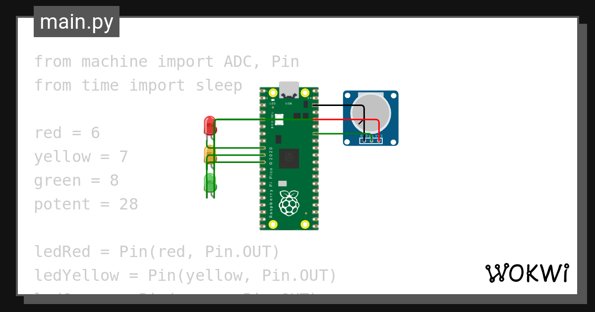 Potentiometer X Percentage Relationship Leds Wokwi Esp32 Stm32 Arduino Simulator 9144