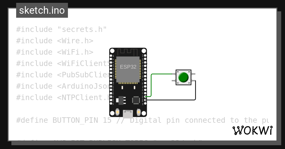 Aws Iot Core Neo Wokwi Esp32 Stm32 Arduino Simulator