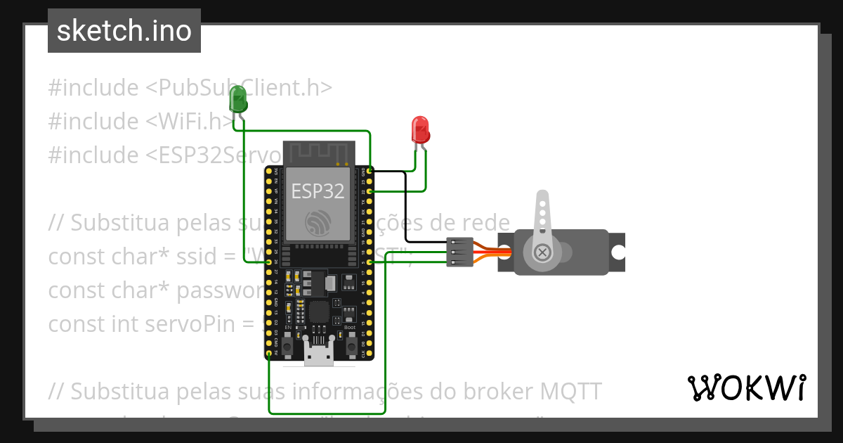 ServoMotor - Wokwi ESP32, STM32, Arduino Simulator