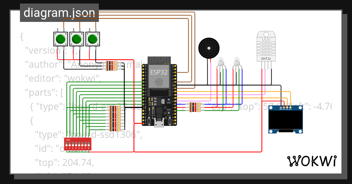 Wokwi - Online ESP32, STM32, Arduino Simulator