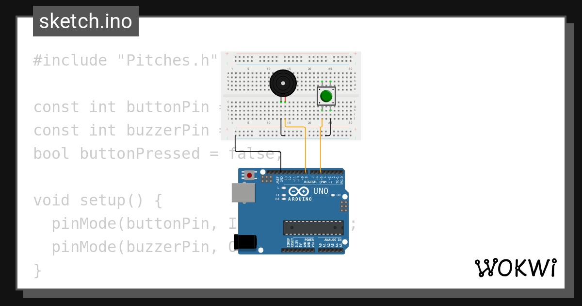 Sounds On The Arduino Wokwi Esp32 Stm32 Arduino Simulator