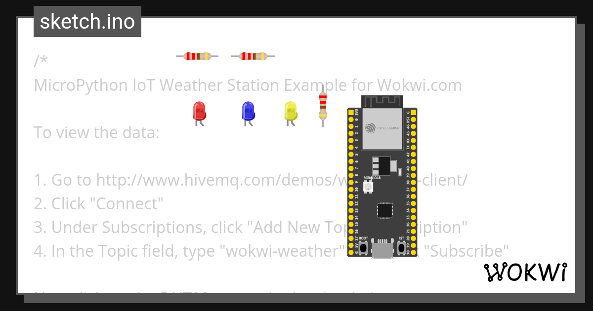 Taller - MQTT Copy - Wokwi ESP32, STM32, Arduino Simulator