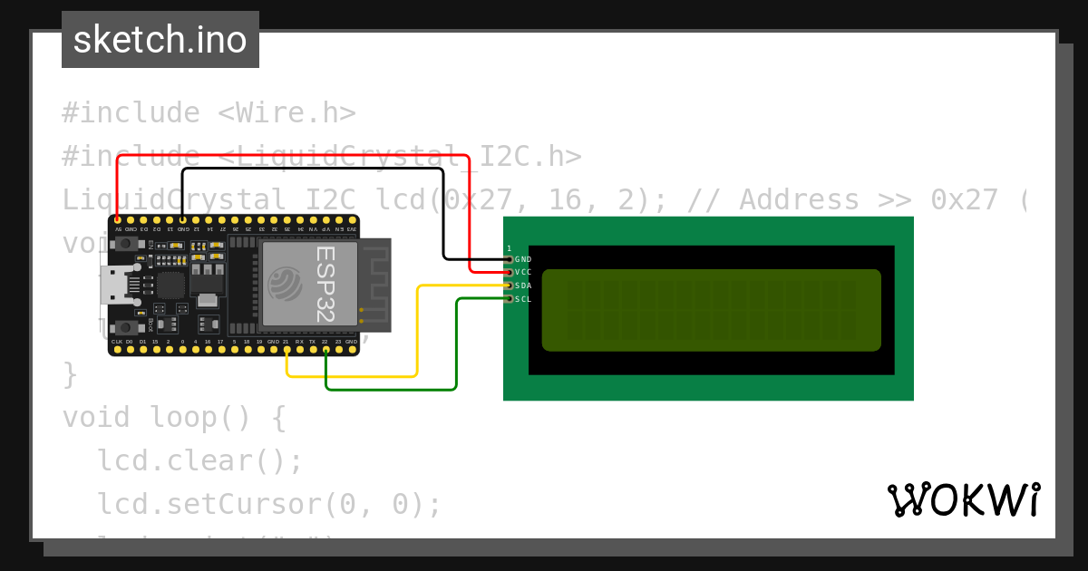 Esp32lcd Wokwi Esp32 Stm32 Arduino Simulator 5090