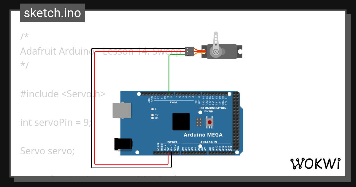 Servosweep Wokwi Esp32 Stm32 Arduino Simulator 7581