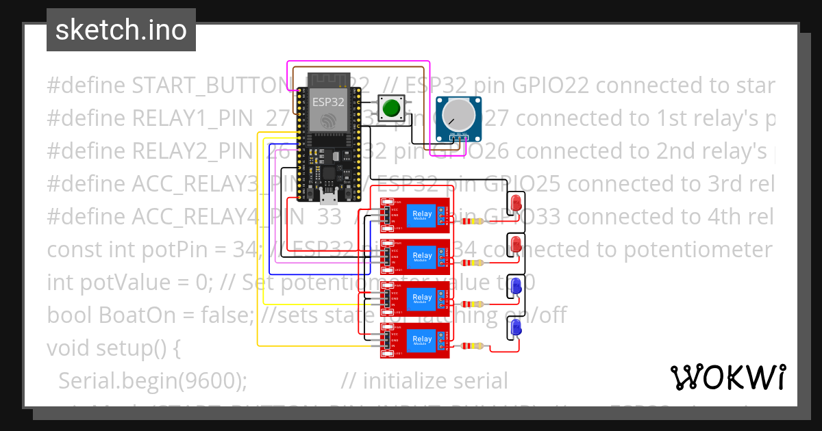 Wokwi - Online ESP32, STM32, Arduino Simulator
