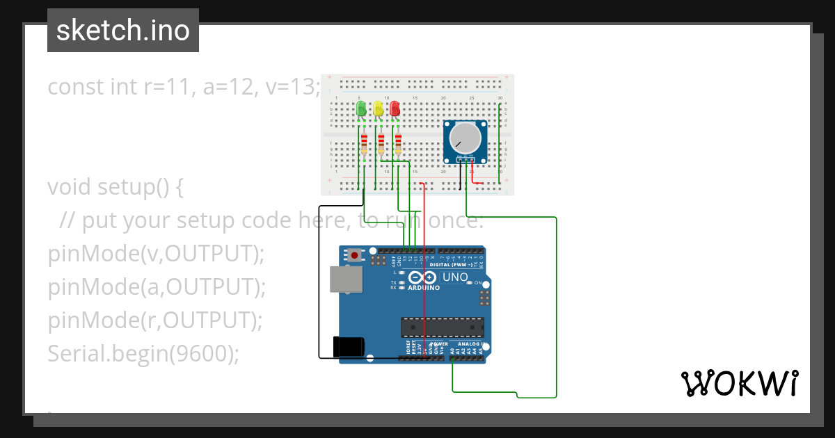 PRACTICA UNO 23 - Wokwi ESP32, STM32, Arduino Simulator