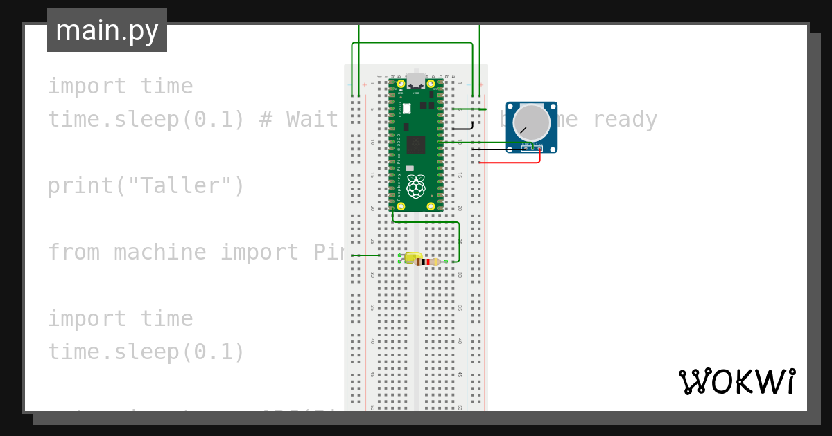 Potenciometro 10 Wokwi Esp32 Stm32 Arduino Simulator 7896