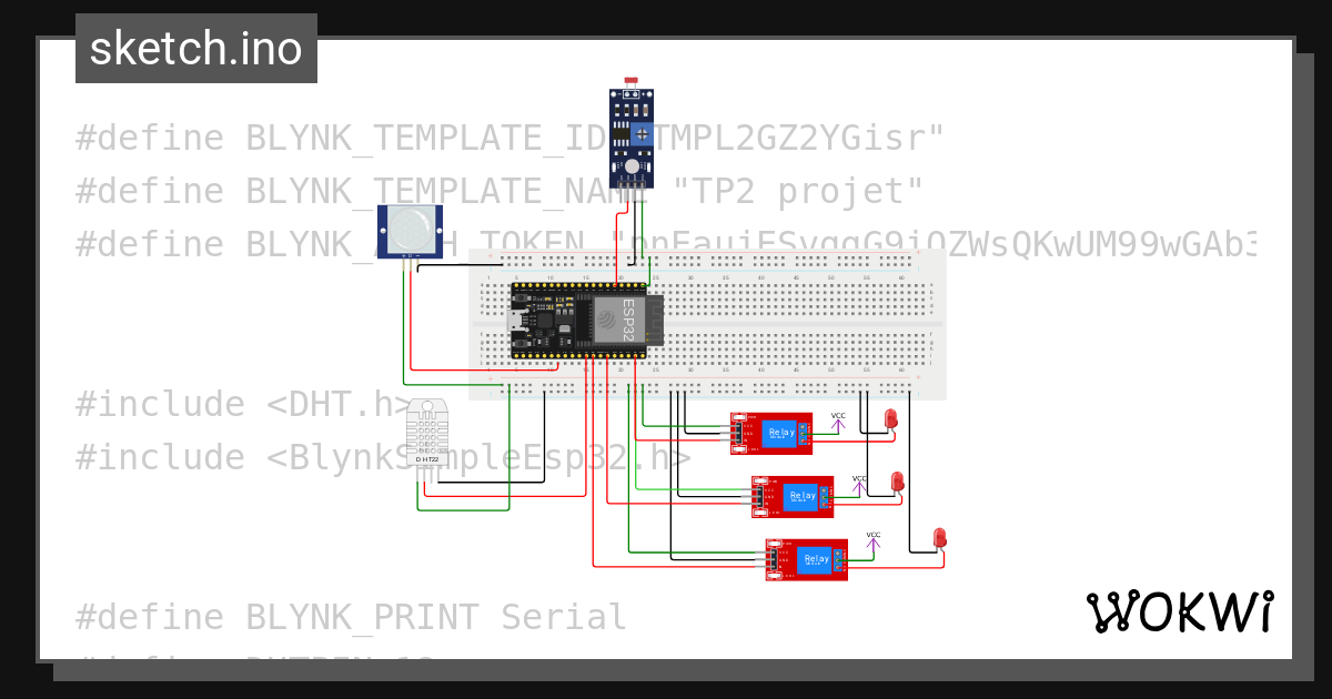 Tp2 Eps32 Wokwi Esp32 Stm32 Arduino Simulator 