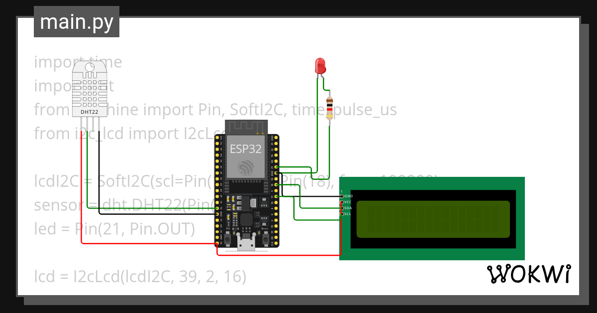 LAB_10 - Wokwi ESP32, STM32, Arduino Simulator