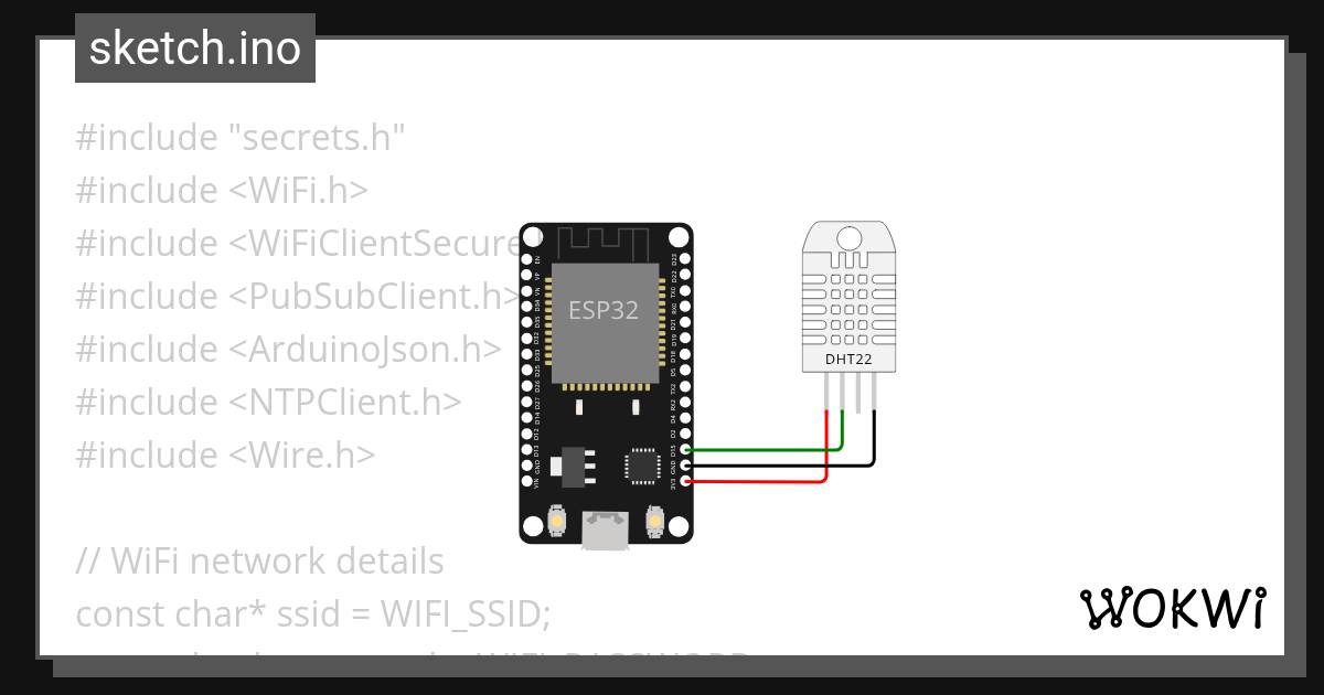 AWS IoT Core Copy test - Wokwi ESP32, STM32, Arduino Simulator
