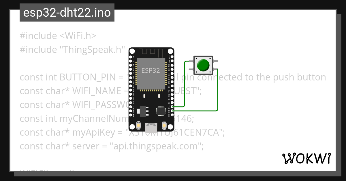 Esp32 Things Speak For Temperature Sensor Copy Wokwi Esp32 Stm32 7321