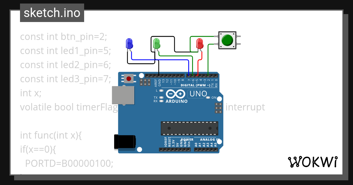 3_counter_with_timers - Wokwi ESP32, STM32, Arduino Simulator
