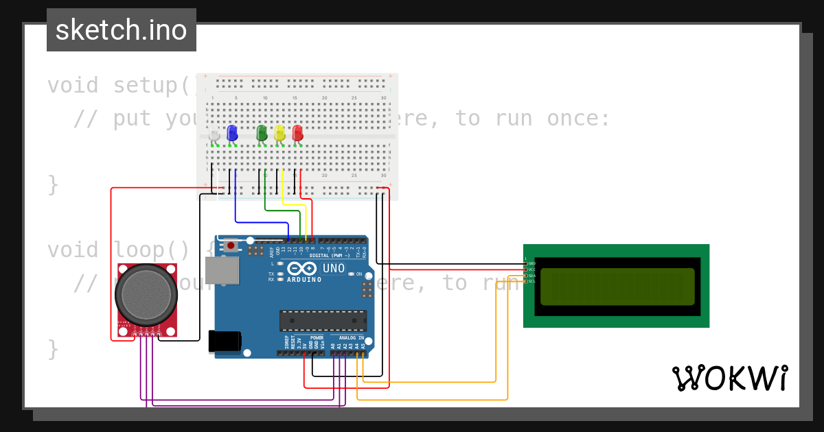 Cablage Wokwi Esp32 Stm32 Arduino Simulator 4011