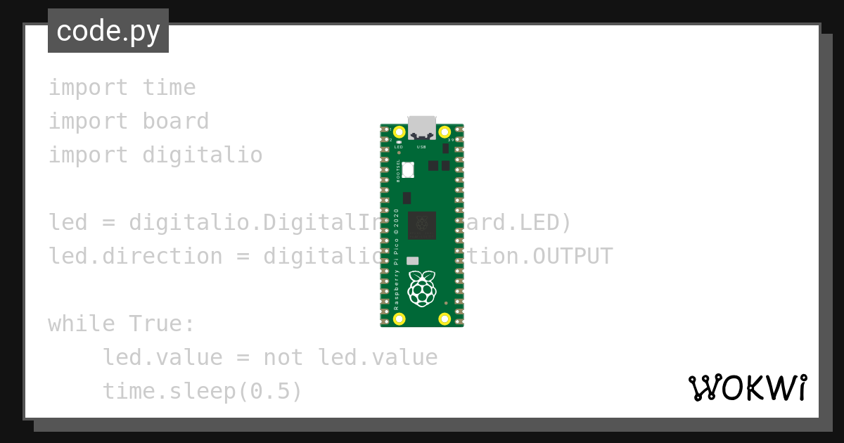Ledraspparp Wokwi Esp32 Stm32 Arduino Simulator 