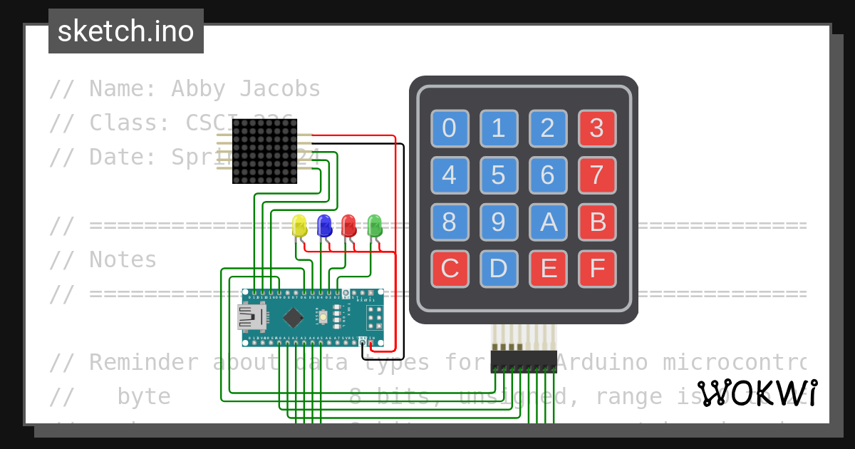 Jacobsbitwise Games Csci 226 Wokwi Esp32 Stm32 Arduino Simulator 0208