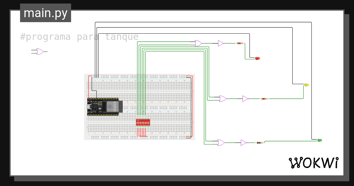 Tanque Tatiana Garcia Wokwi Esp32 Stm32 Arduino Simulator 3570