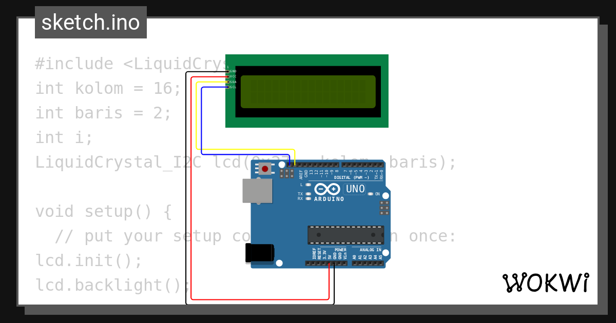 Desni Ayu Arifah Running Teks Wokwi Esp32 Stm32 Arduino Simulator 8712