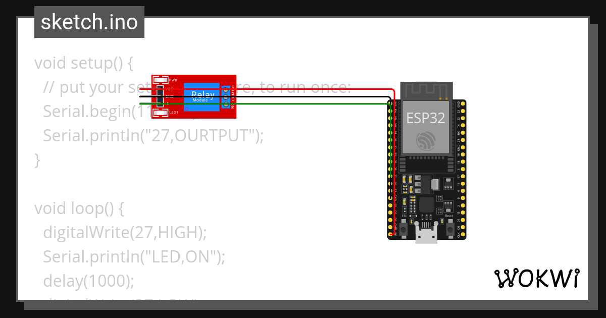 Relay Copy 2 Wokwi Esp32 Stm32 Arduino Simulator 