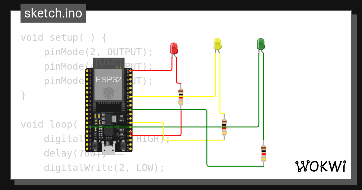 Idris T1 O Wokwi Esp32 Stm32 Arduino Simulator