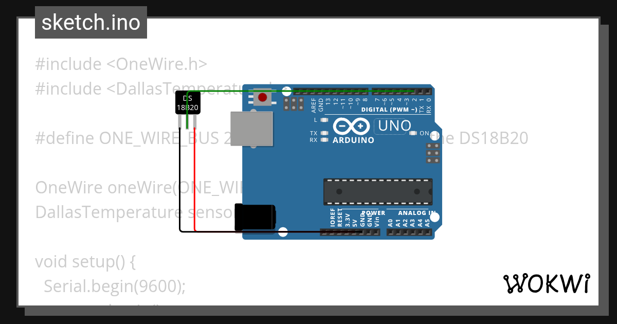 demo - Wokwi ESP32, STM32, Arduino Simulator