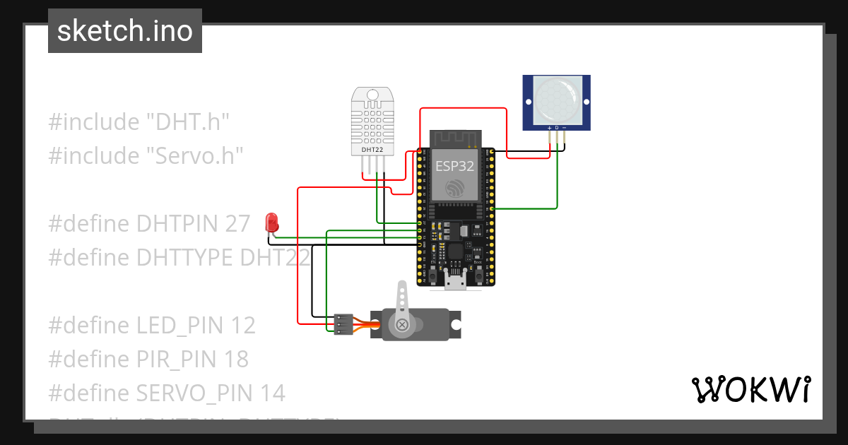 home automation' - Wokwi ESP32, STM32, Arduino Simulator