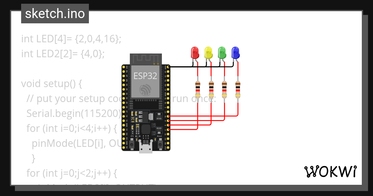 Berjalan bolak balik - Wokwi ESP32, STM32, Arduino Simulator Berjalan bolak balik - Wokwi ESP32, STM32, Arduino Simulator