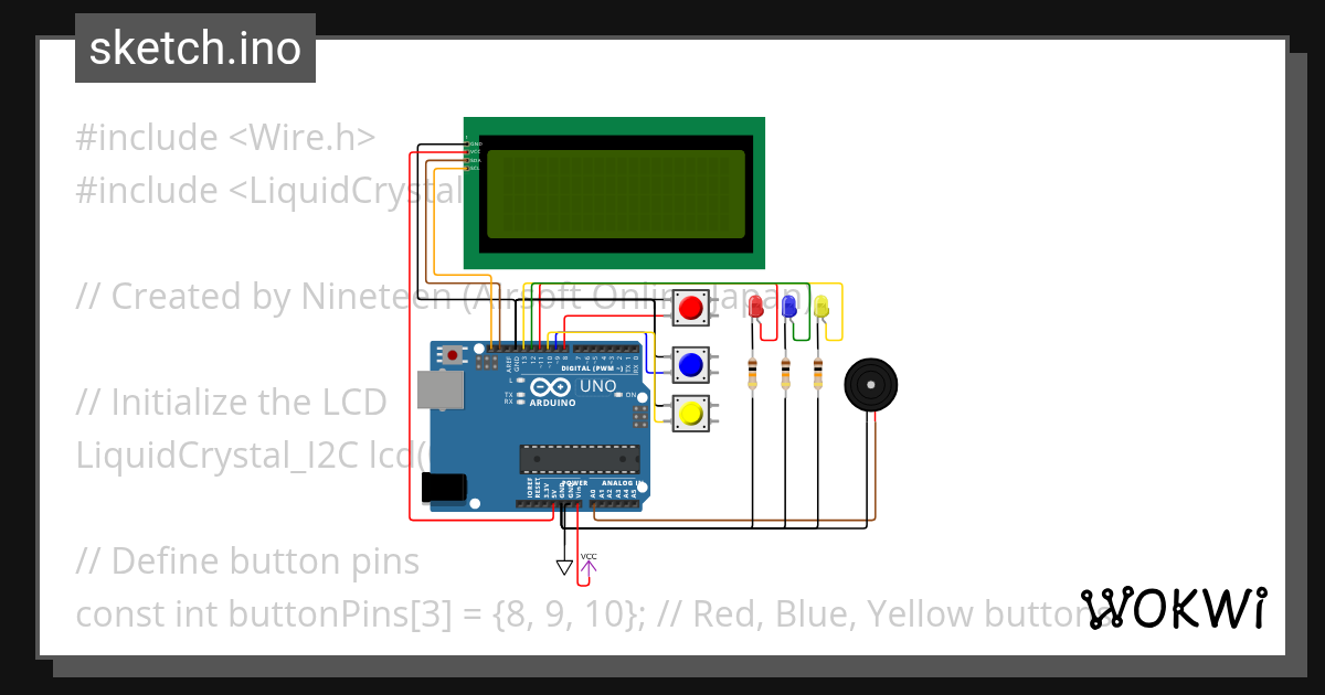 Domination Game - Wokwi ESP32, STM32, Arduino Simulator