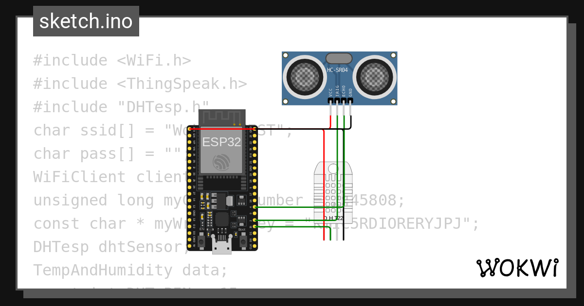 Read And Write Sensor Data In Cloud Wokwi Esp32 Stm32 Arduino Simulator 7308