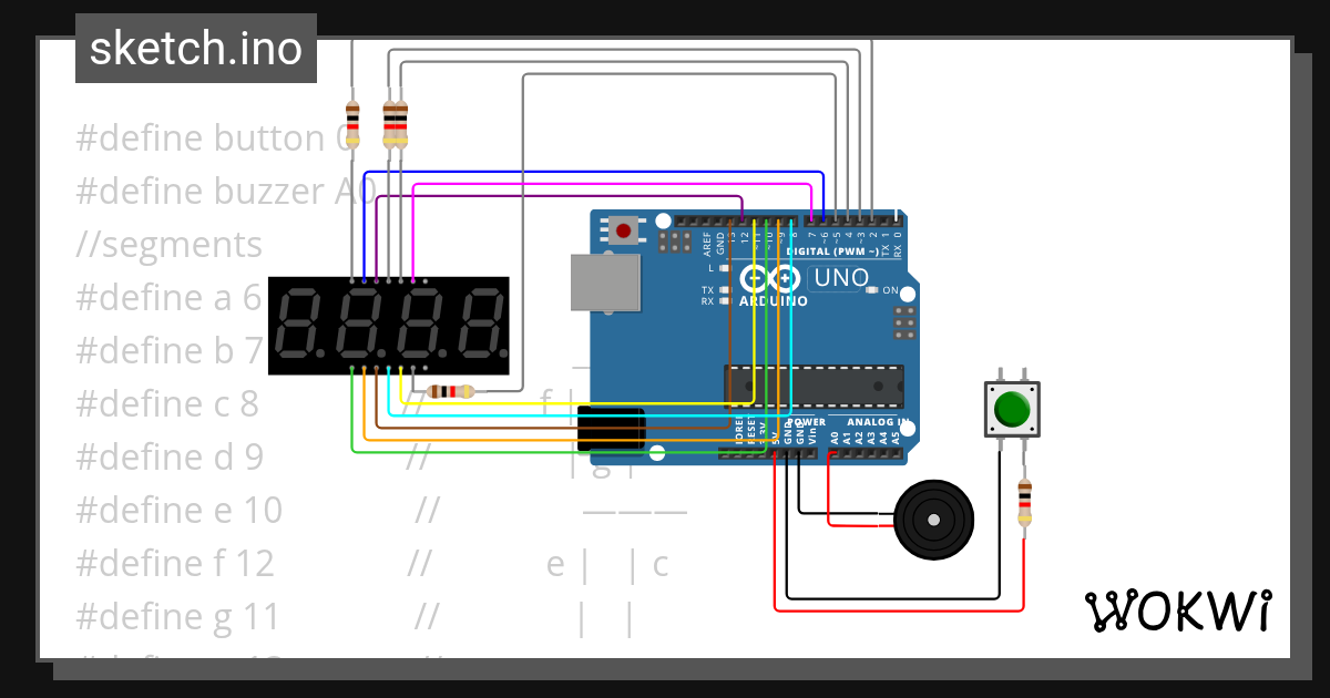 lab_2.1 - Wokwi ESP32, STM32, Arduino Simulator