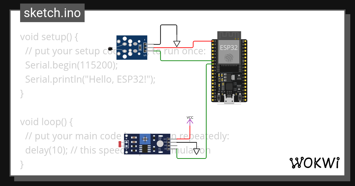 Proyecto 1 - Wokwi ESP32, STM32, Arduino Simulator