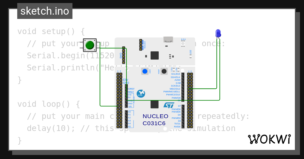Felixlerntprogrammieren Wokwi Esp32 Stm32 Arduino Simulator