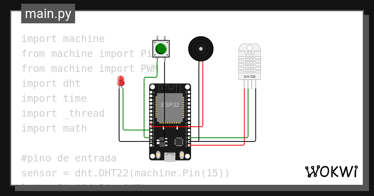 Humidade Wokwi Esp32 Stm32 Arduino Simulator