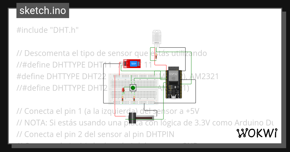 Part 3 Mesura De Temperatura I Humitat Wokwi Esp32 Stm32 Arduino 5879