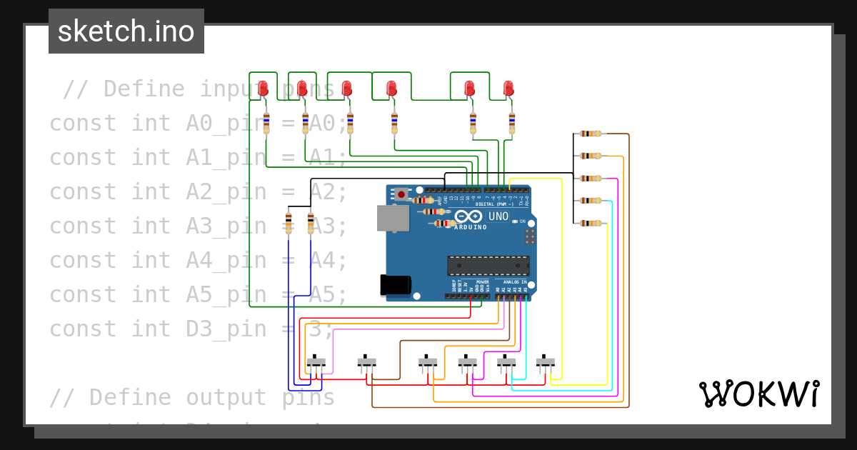 Input Outpot Comb Wokwi Esp32 Stm32 Arduino Simulator