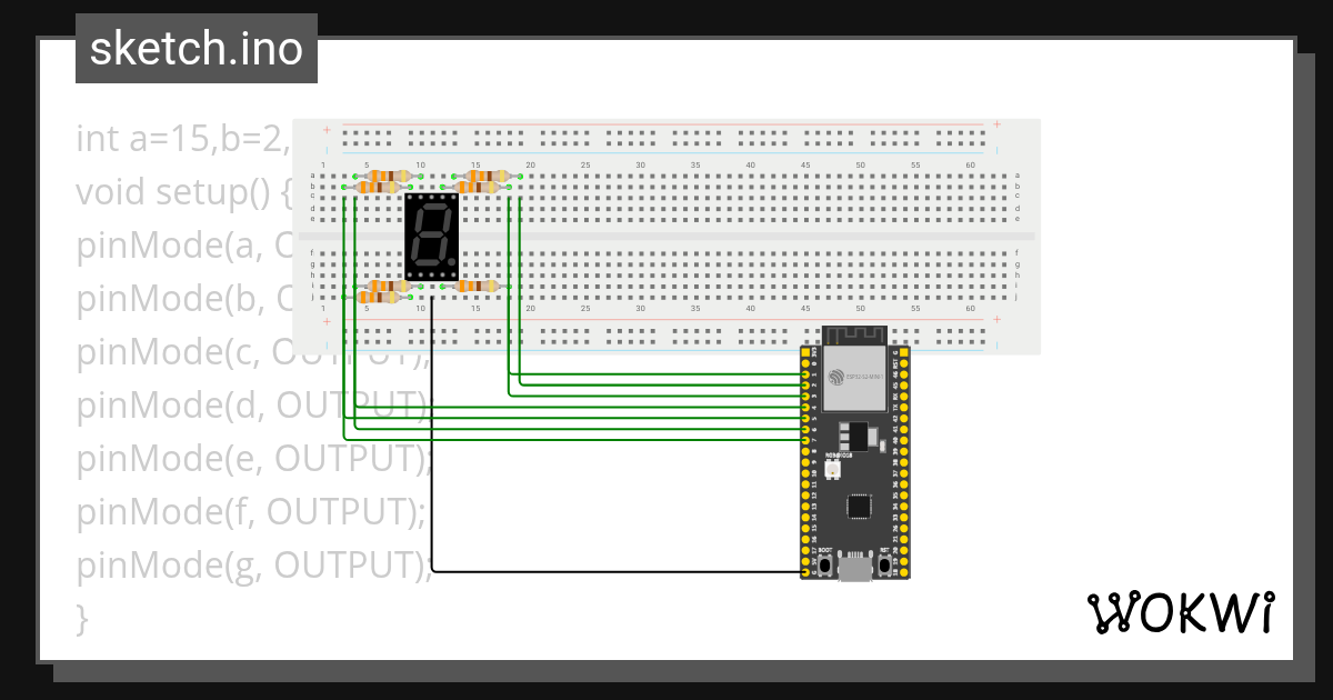 blink - Wokwi ESP32, STM32, Arduino Simulator