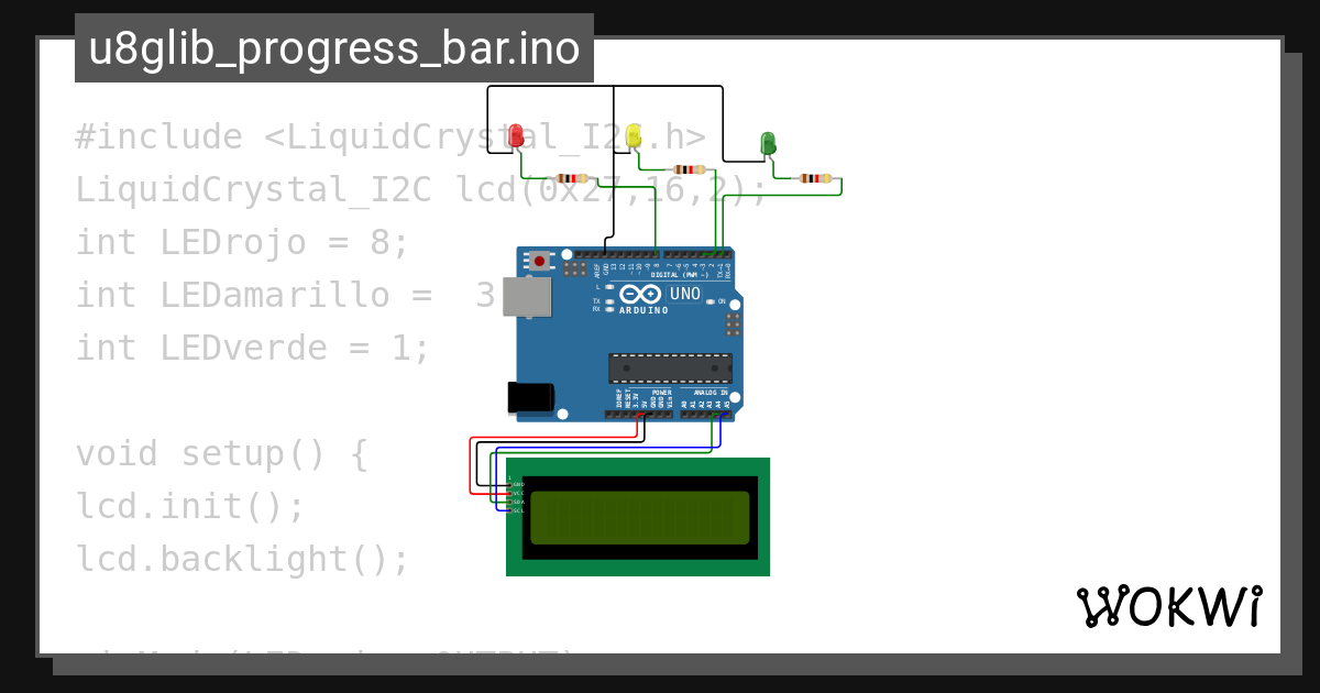 U8glibprogresso Copy Wokwi Esp32 Stm32 Arduino Simulator