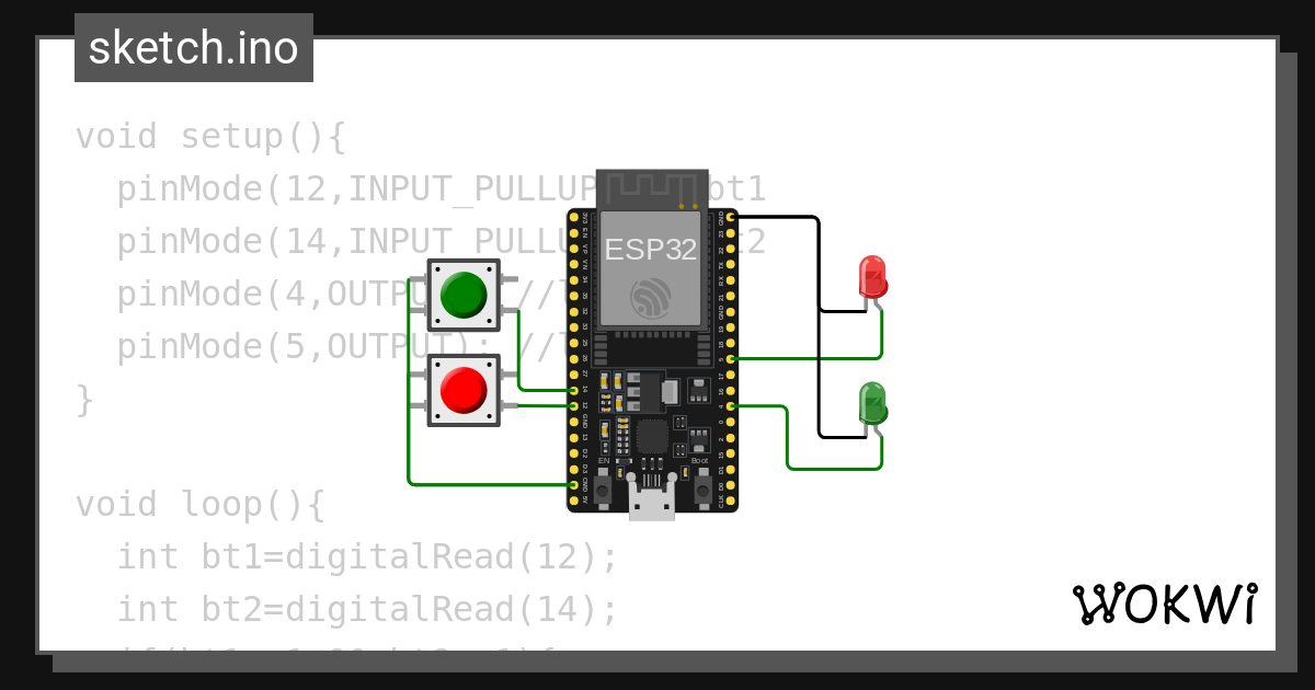 Quiz1 Wokwi Esp32 Stm32 Arduino Simulator