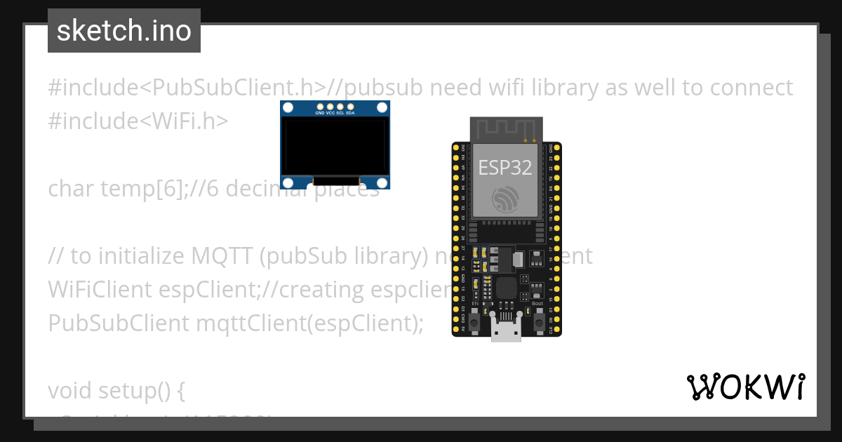 Mqtt Wokwi Esp32 Stm32 Arduino Simulator