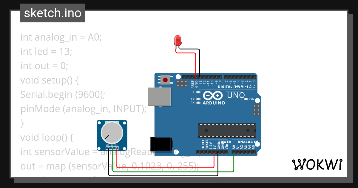 Analog Latihan 1 Wokwi Esp32 Stm32 Arduino Simulator 2020