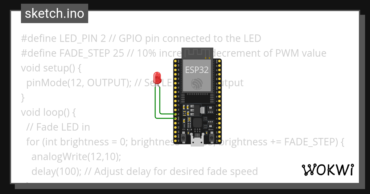 Part B no(7) - Wokwi ESP32, STM32, Arduino Simulator