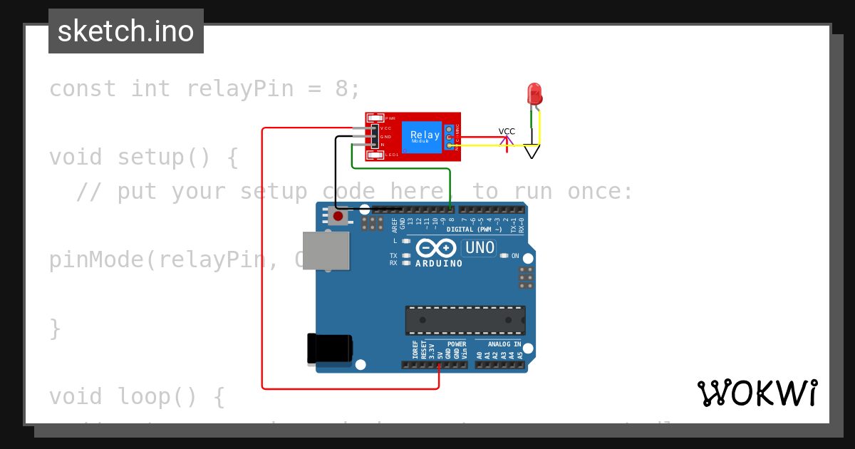 Relay Copy Rama Wokwi Esp32 Stm32 Arduino Simulator
